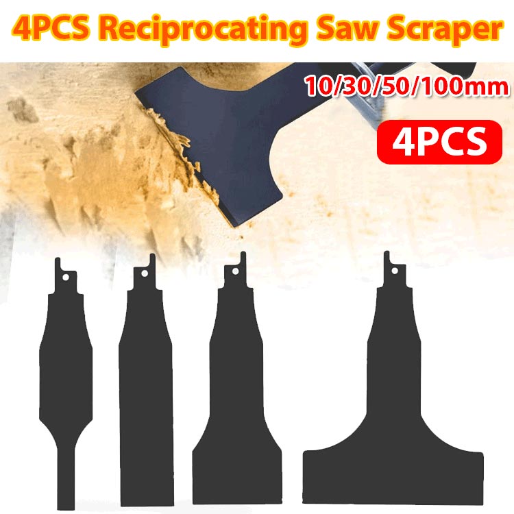 Pousbo® 4pcs Reciprocating Saw Scraper – unicornjames
