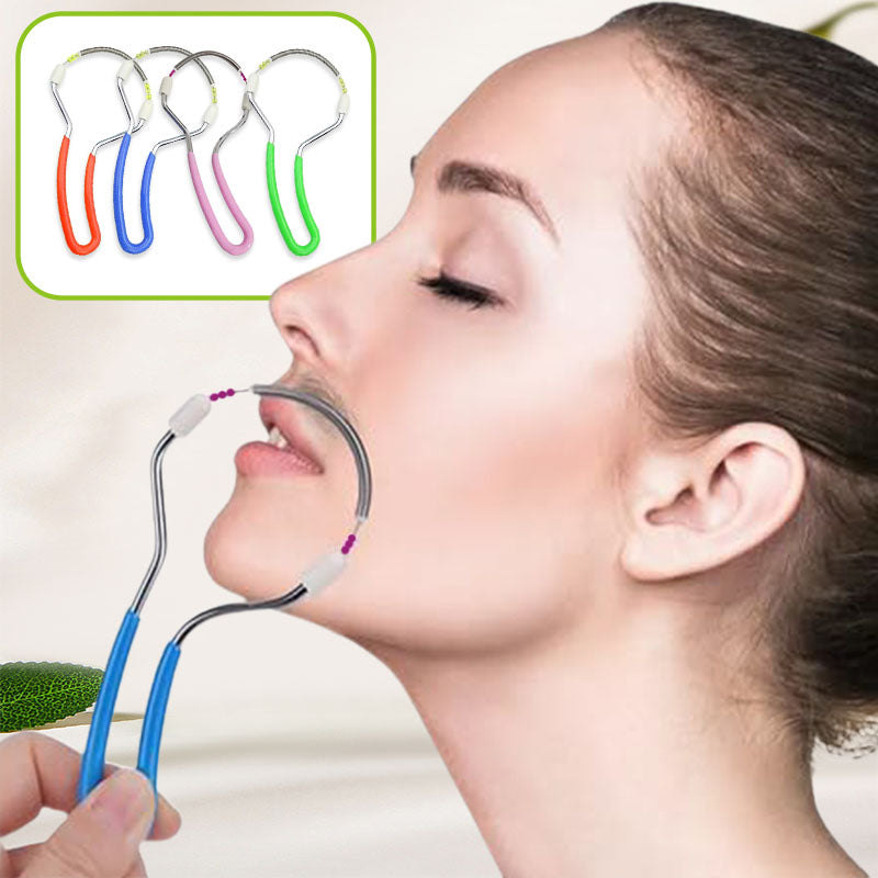 Women's Manual Spring Epilator Tool for Facial Hair Removal – unicornjames